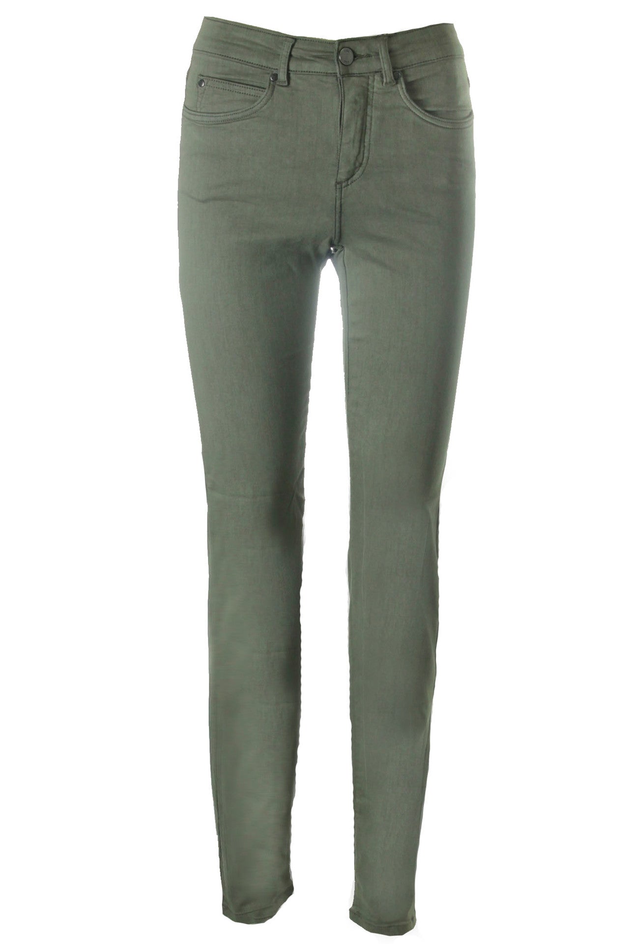 Magic fit jeans - slim foot Soft Army - 6220/525 – BUSTEDWOMAN