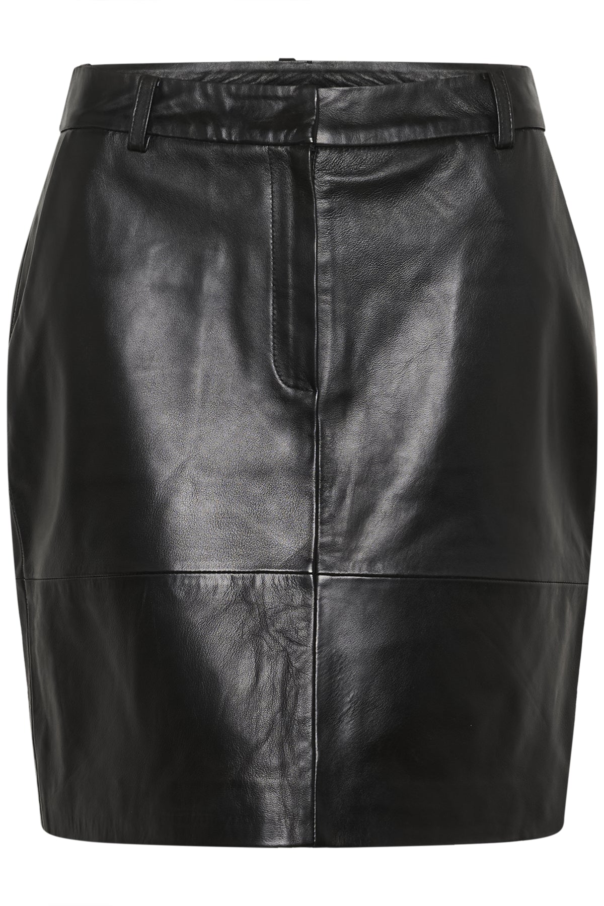 KAcarrie Leather Skirt Black Deep - 100121 - 10511200 – BUSTEDWOMAN