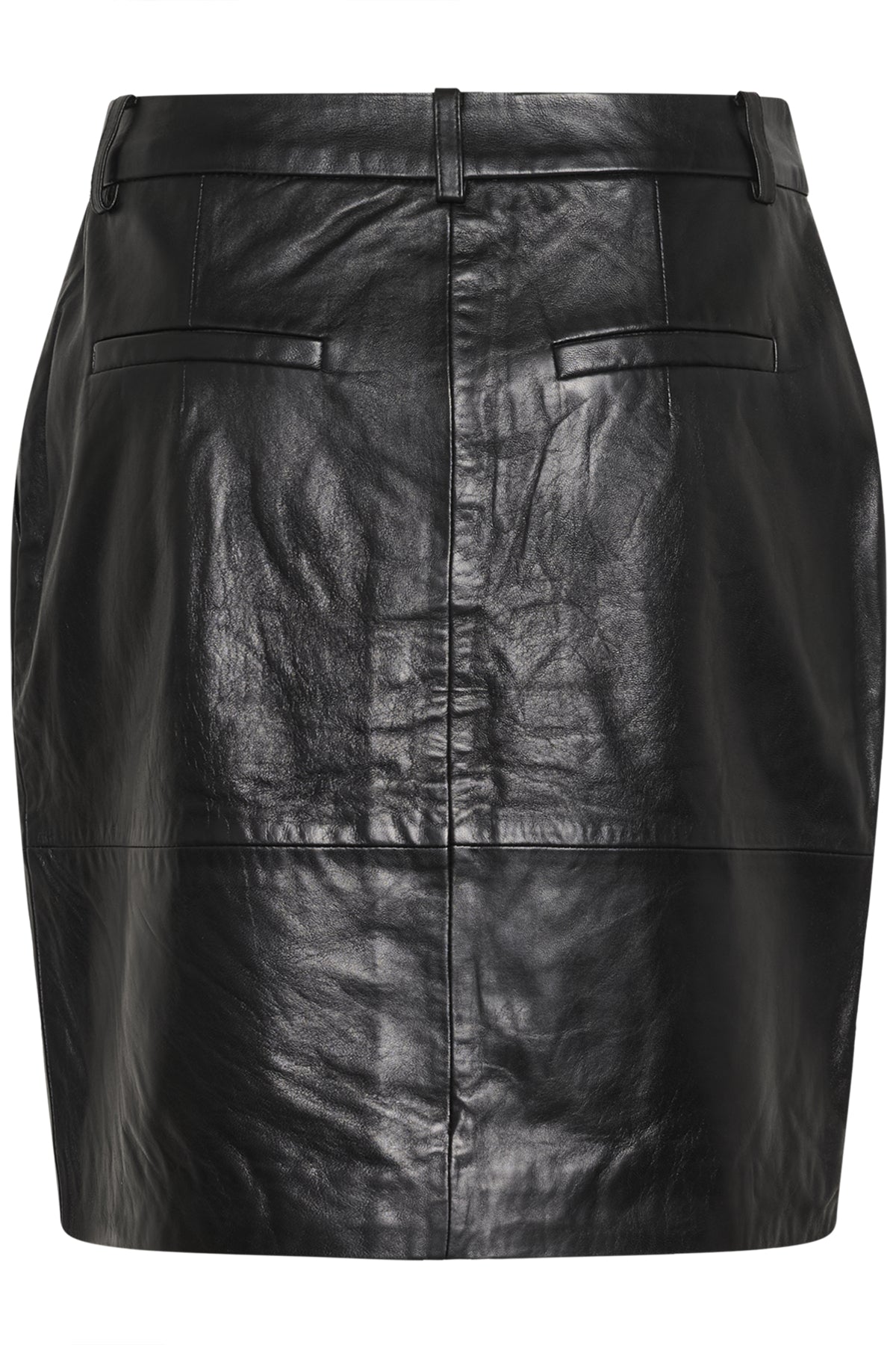 KAcarrie Leather Skirt Black Deep - 100121 - 10511200 – BUSTEDWOMAN