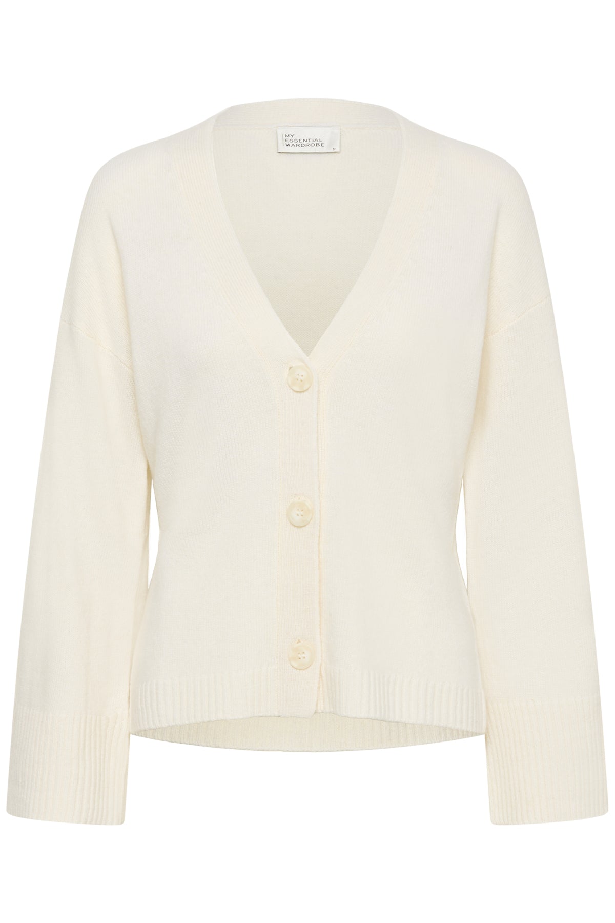 HuxiMW Knit Cardigan Snow White - 10705283 – BUSTEDWOMAN