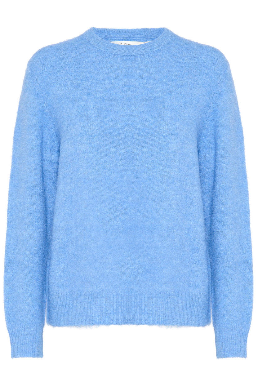 HarrietIW Pullover Crispy Blue – BUSTEDWOMAN