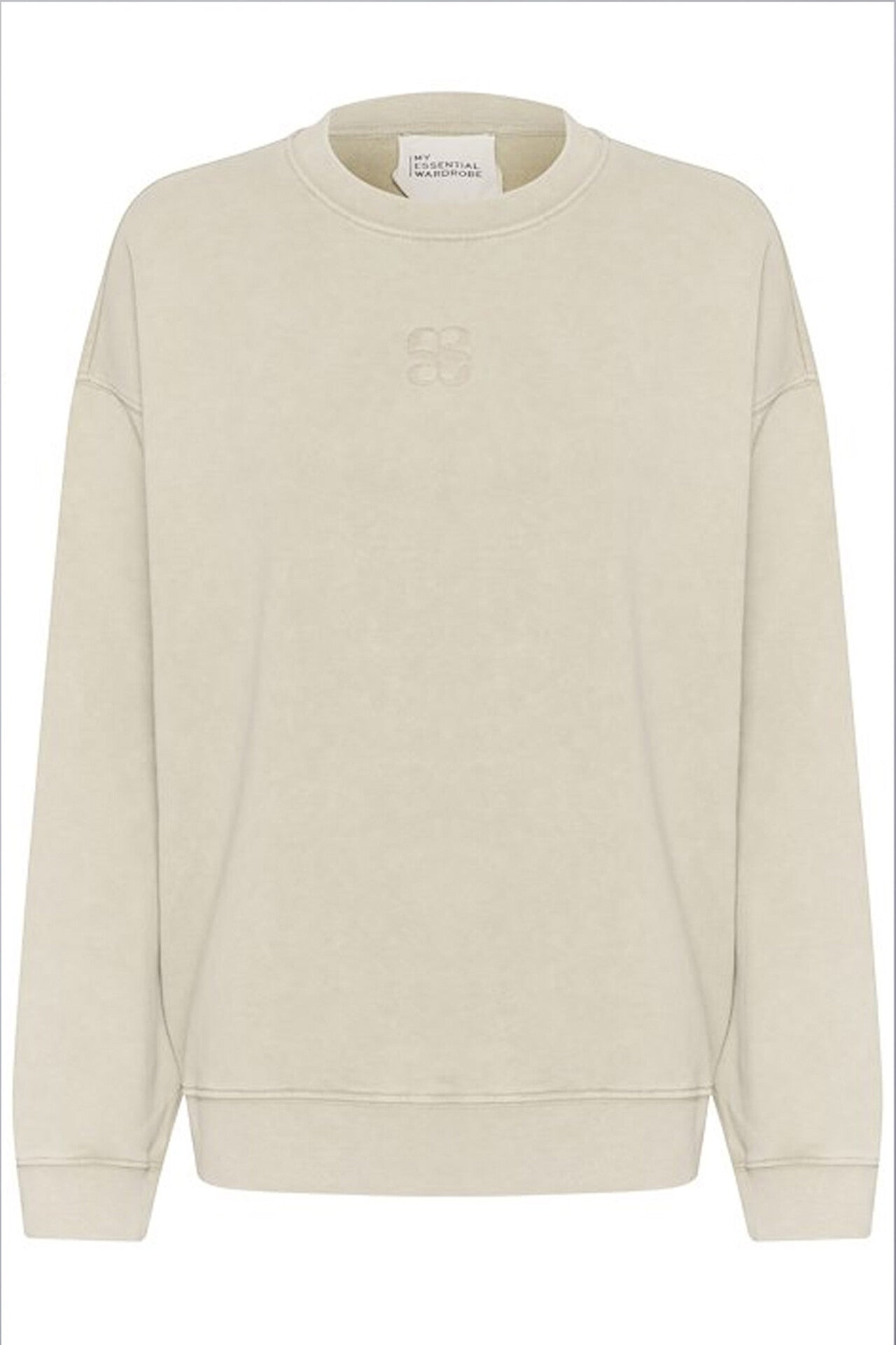 DiegoMW Logo Emb. Sweat Sandy Green - 10704891 – BUSTEDWOMAN