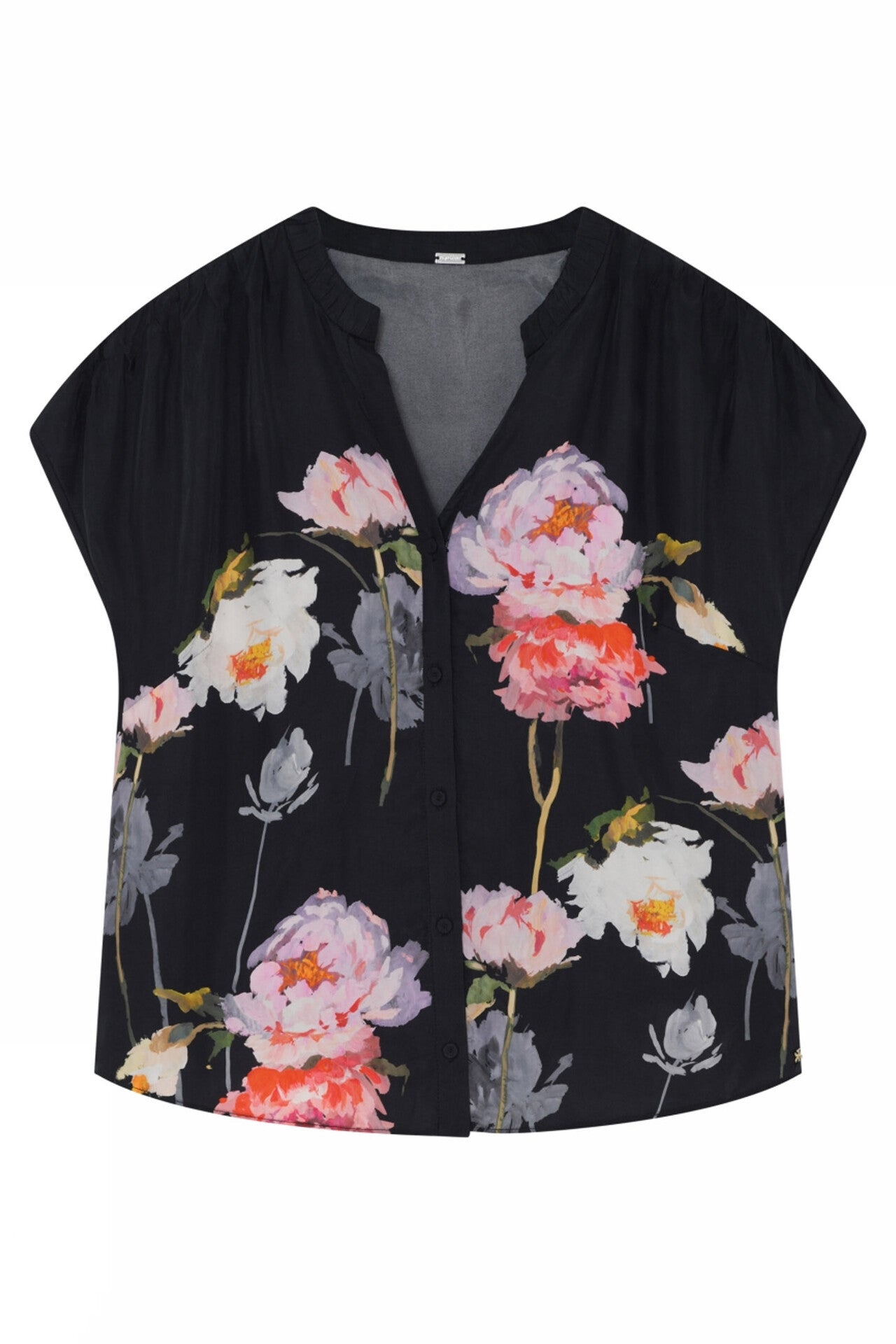 Ina, shirt 81990-Dull Black – BUSTEDWOMAN