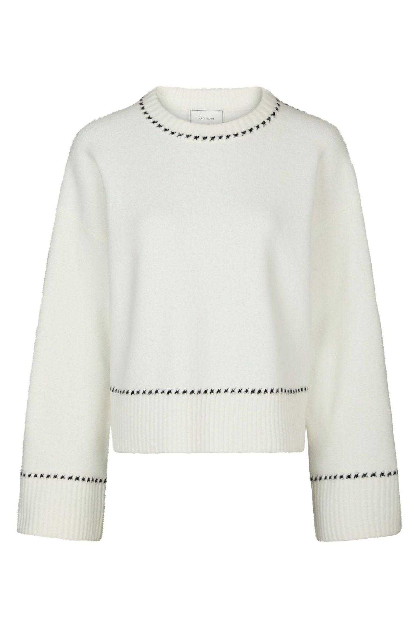 Roeme Knit Stitch Off-White - 164818 – BUSTEDWOMAN