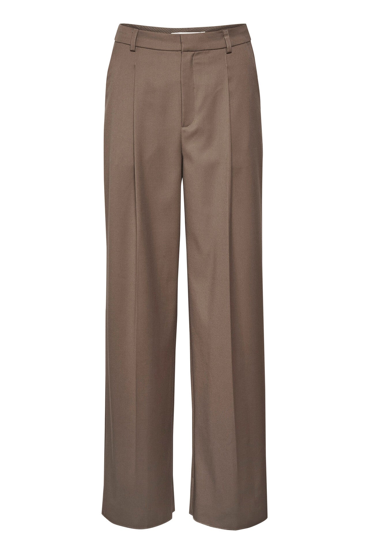 PaulaGZ MW wide pants WALNUT – BUSTEDWOMAN