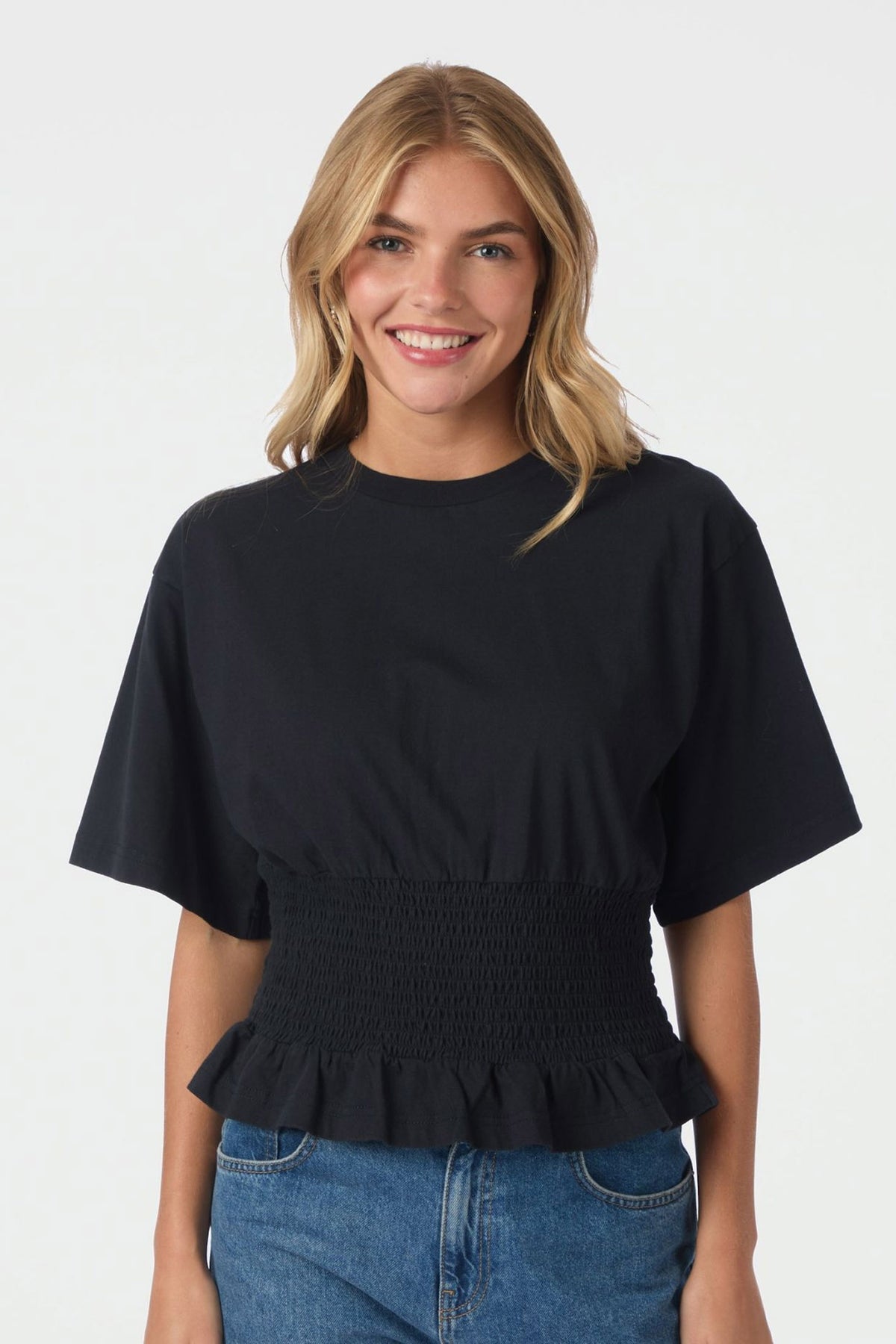 Dray Boxy Smock Navy - 165720 – BUSTEDWOMAN