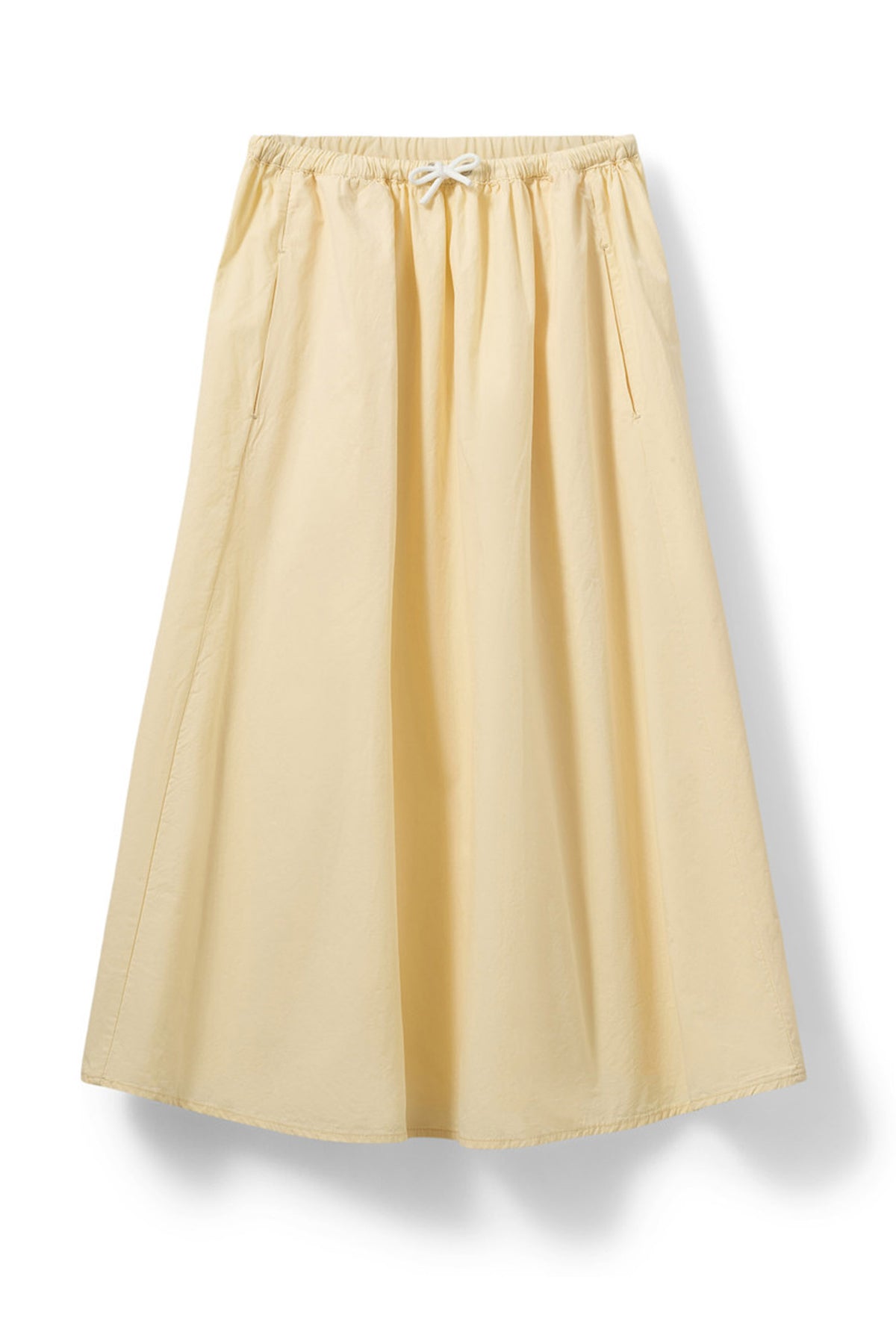 JUNEAUSW MIDI SKIRT 2026 Light yellow - S261312 – BUSTEDWOMAN