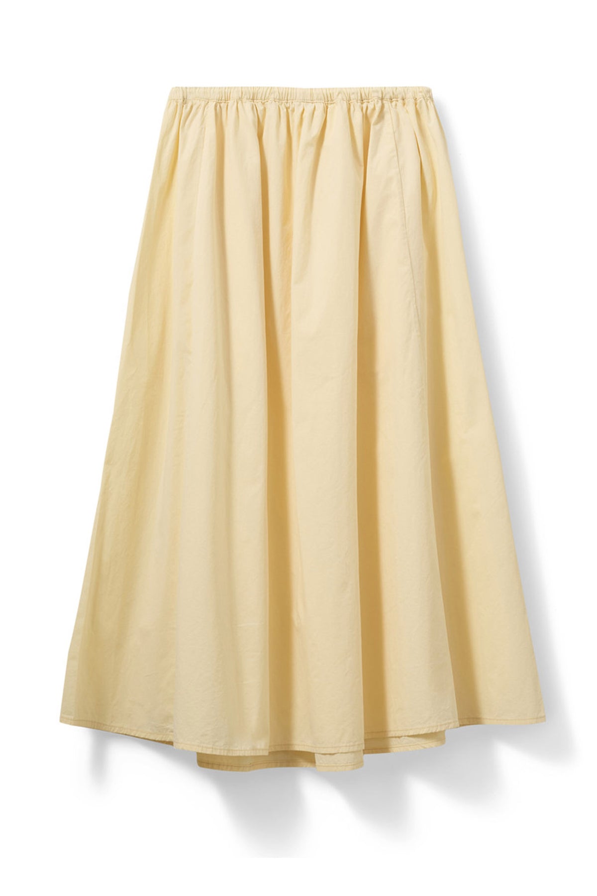 JUNEAUSW MIDI SKIRT 2026 Light yellow - S261312 – BUSTEDWOMAN