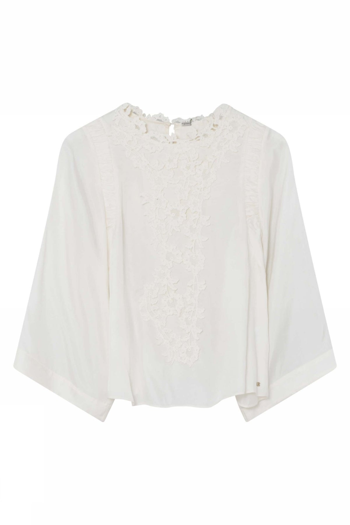 Judi, A-shape blouse 1010-Off White - 60639/7620 – BUSTEDWOMAN
