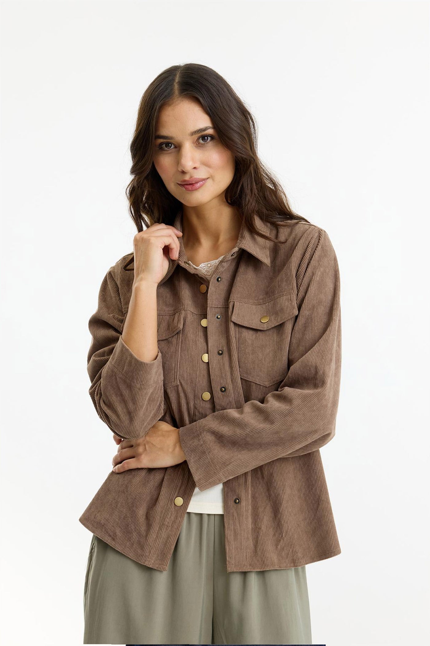 Mallery jacket Cafe latte - 16976 – BUSTEDWOMAN