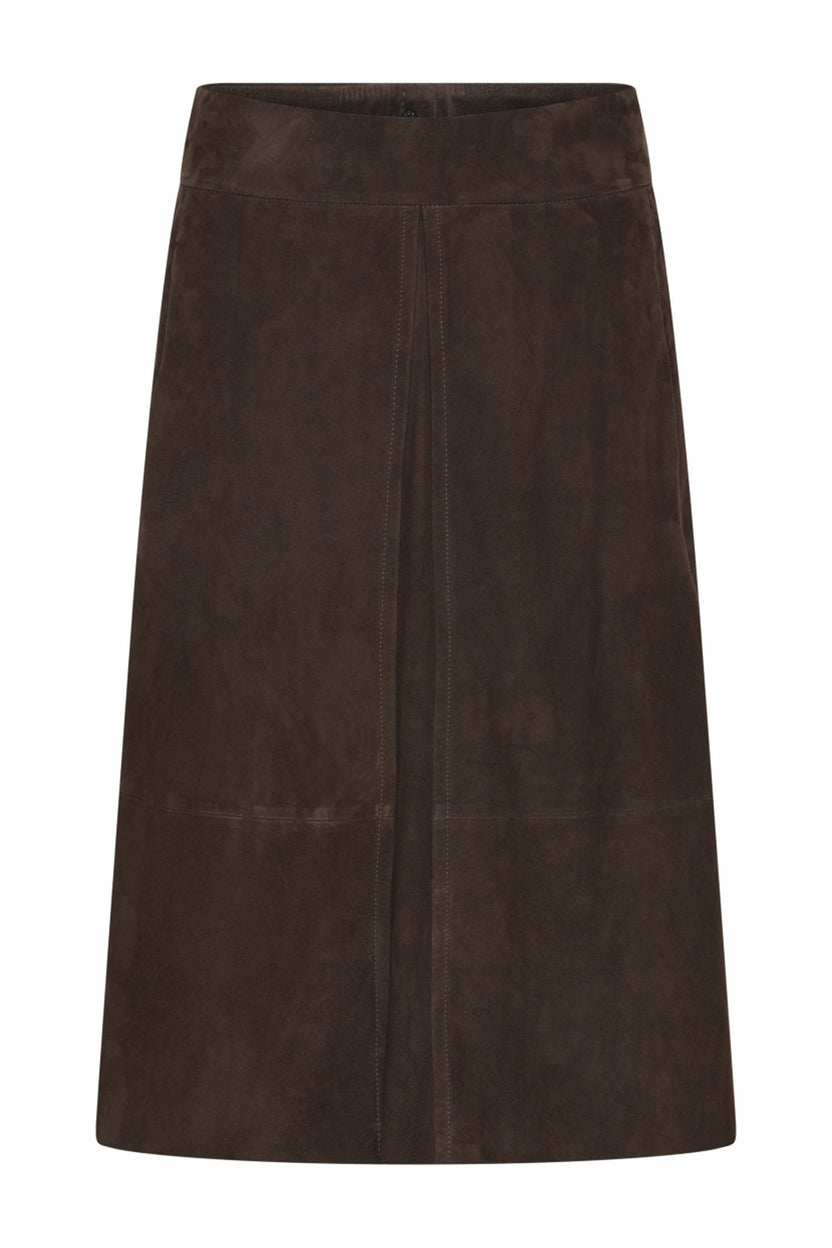 Noa, suede midi skirt 72728-Mole – BUSTEDWOMAN